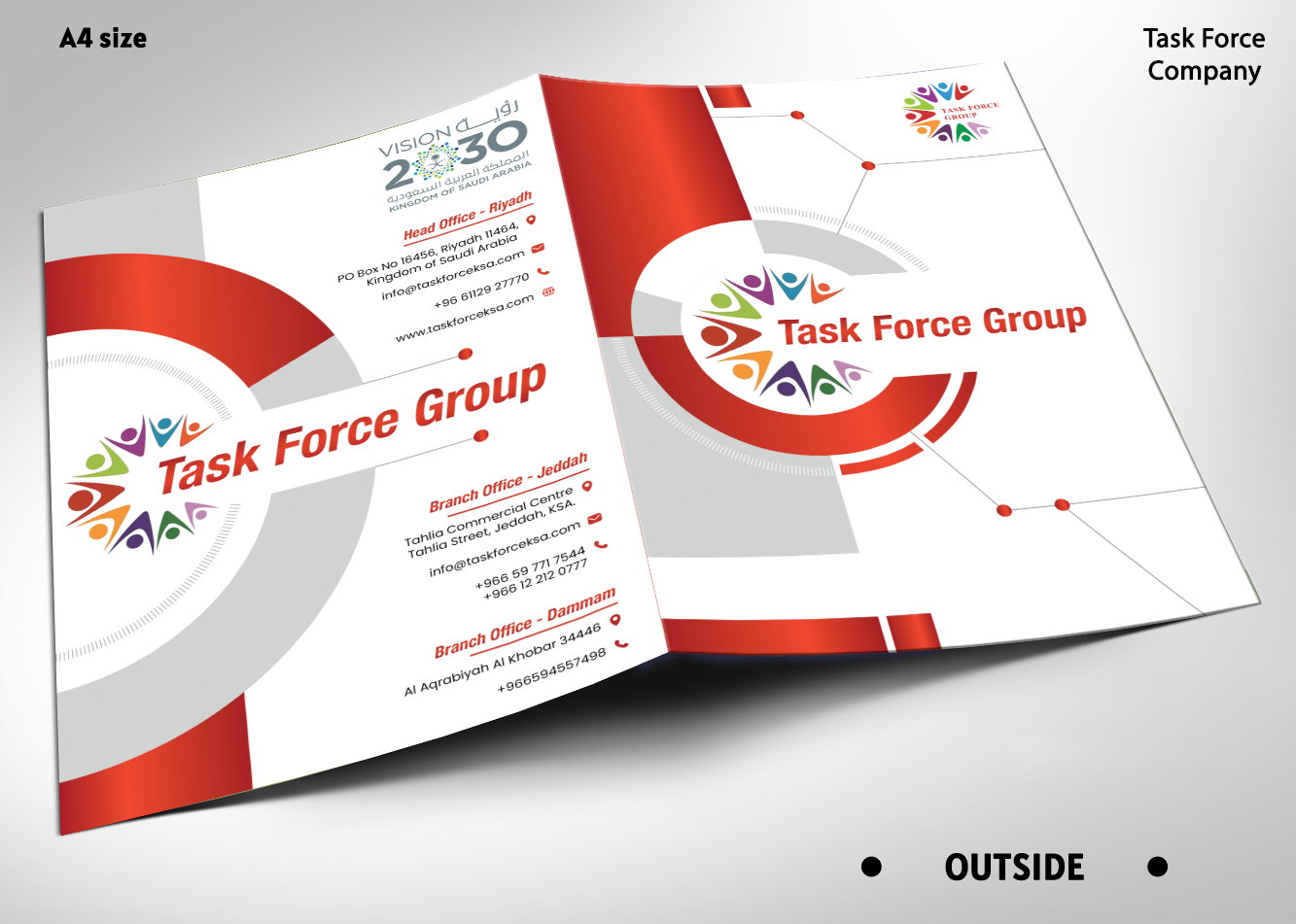 Task Force Group (Brochure) - XpertLab Website Designing